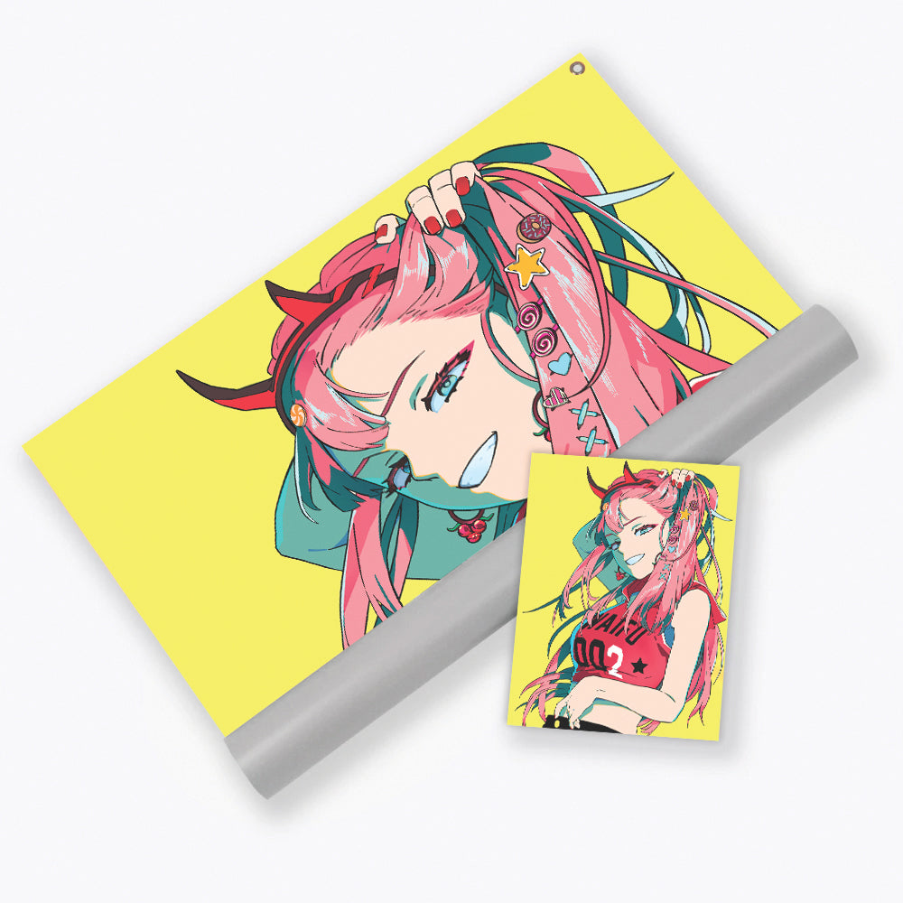 Darling Waifu - Print/Wall Banner – Creators Guild