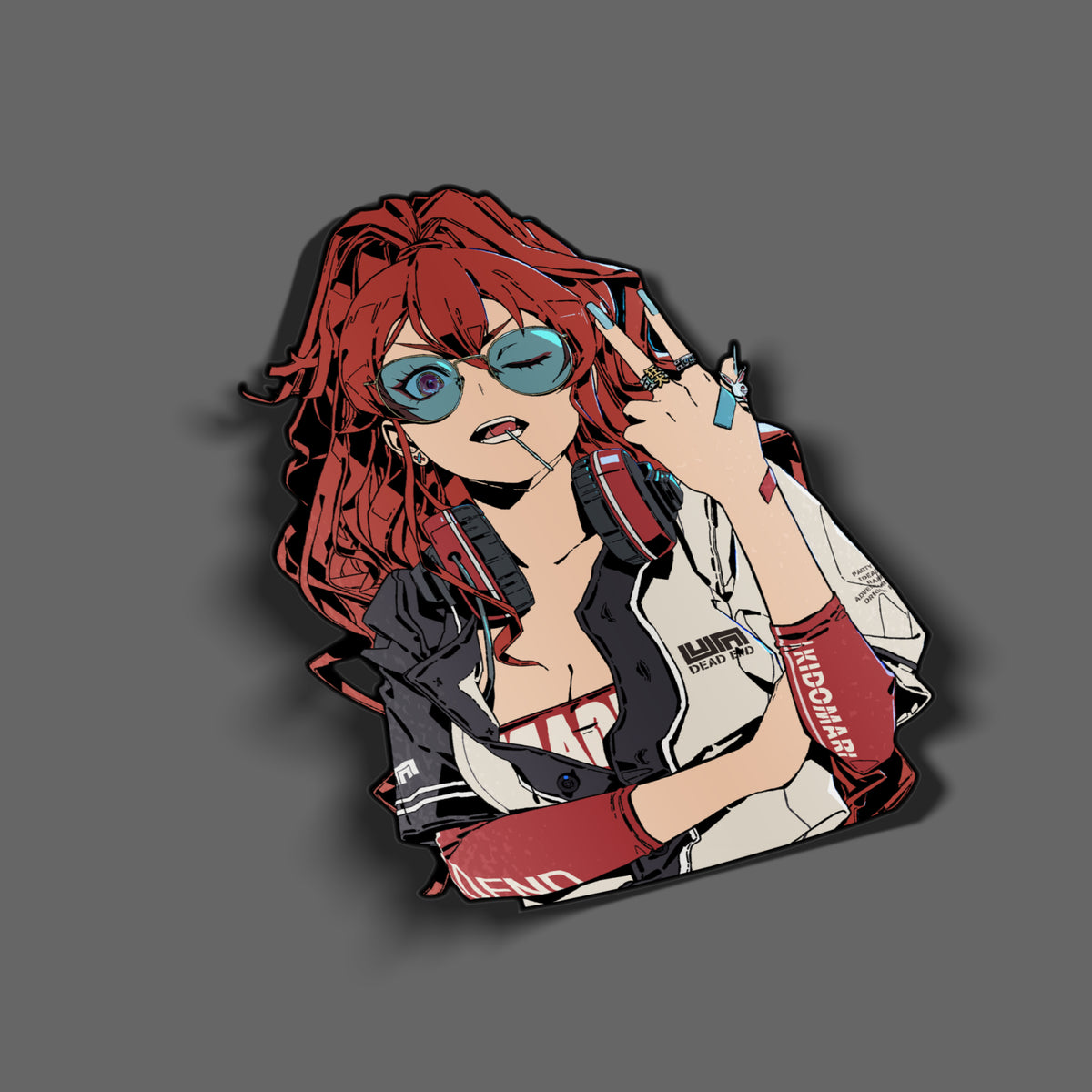 Dead End [Mad Dog] Vinyl Die Cut Decal – Creators Guild
