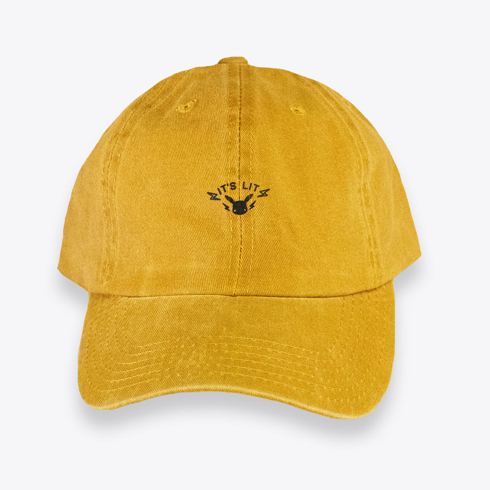 HD It's Lit Yellow Dad Hat – Creators Guild